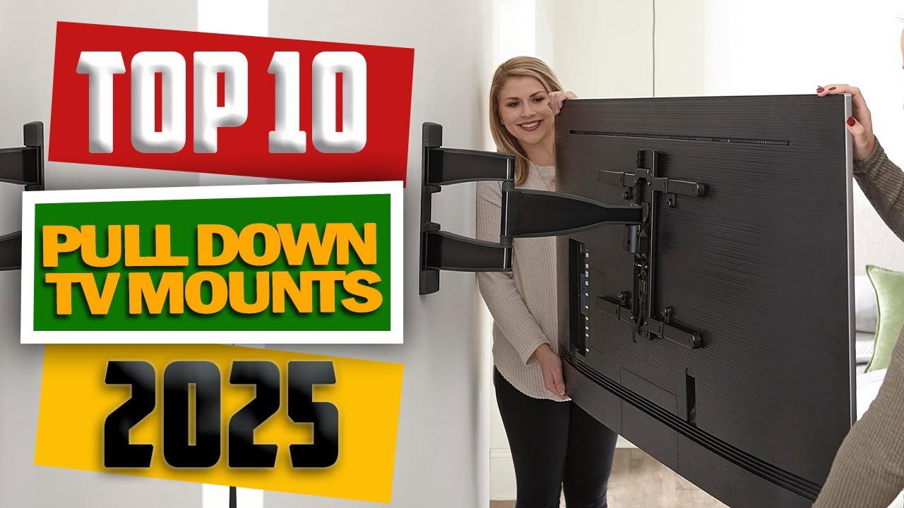 10 Best Pull Down TV Mounts 2025 - YouTube