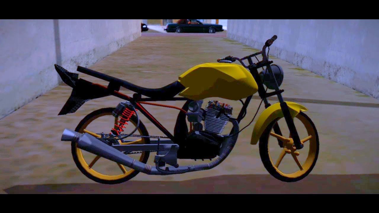 Cinematic mod Honda Megapro Yelow claw + share for GTA san Andreas mod ...
