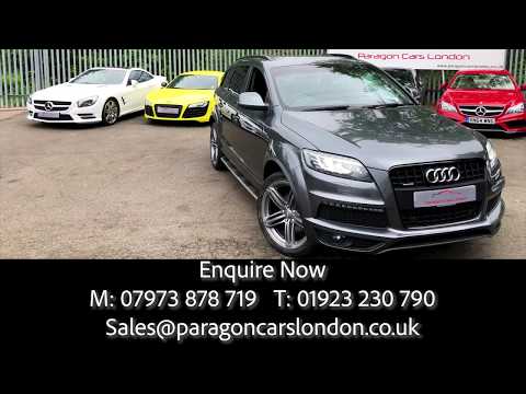 SOLD 2013 Audi Q7 3.0TDI S-Line Plus Auto