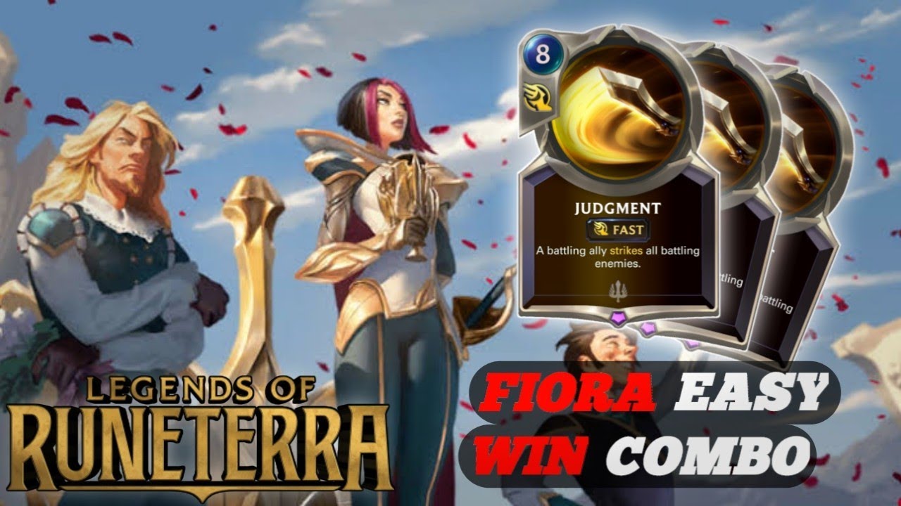 Fiora LoR Deck - Fast Game with Fiora - Legends of Runeterra Deck - Legends of Runeterra - LoR ...