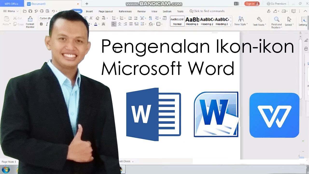 Pengenalan ikon-ikon pada microsoft word - YouTube