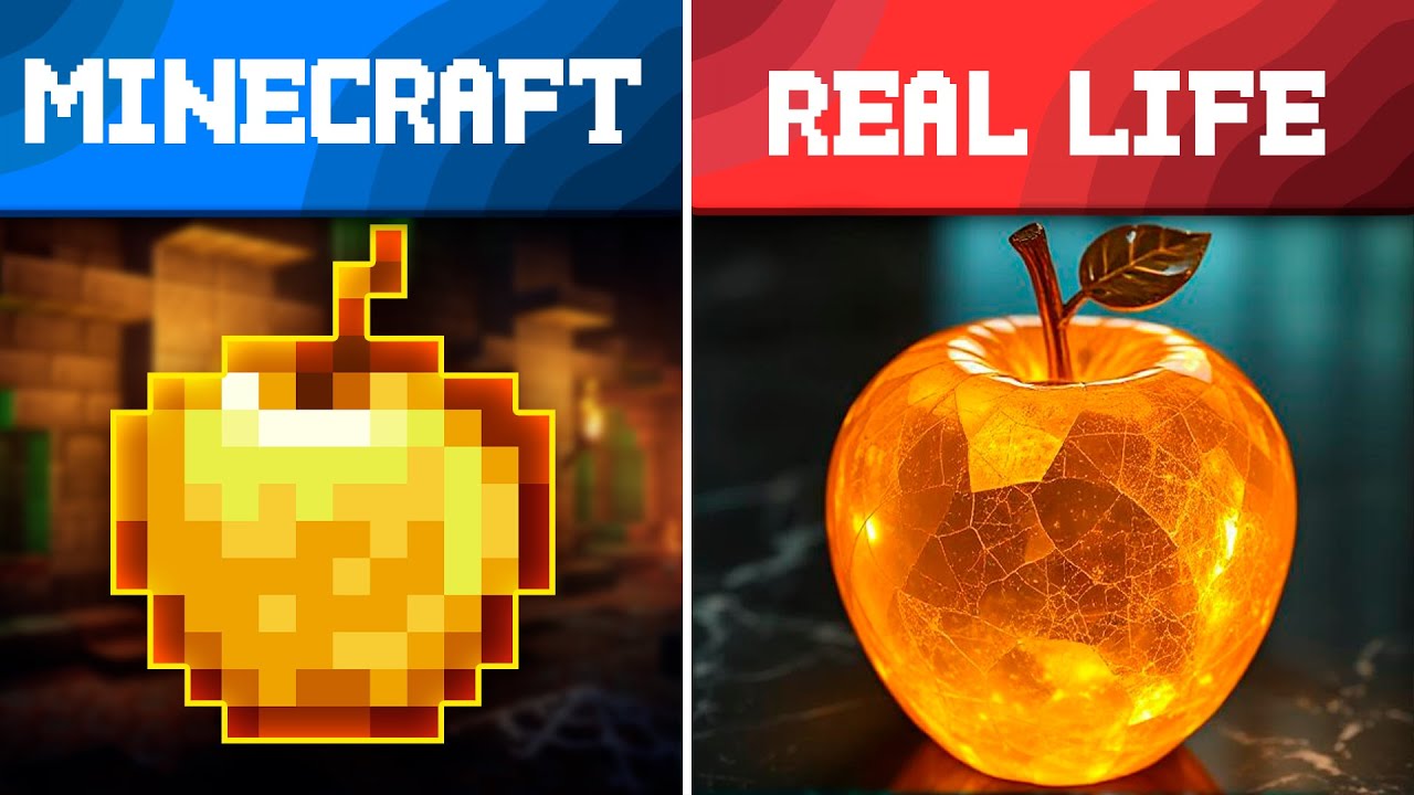 Minecraft vs Real Life - Realistic Minecraft Items You Won’t Believe ...