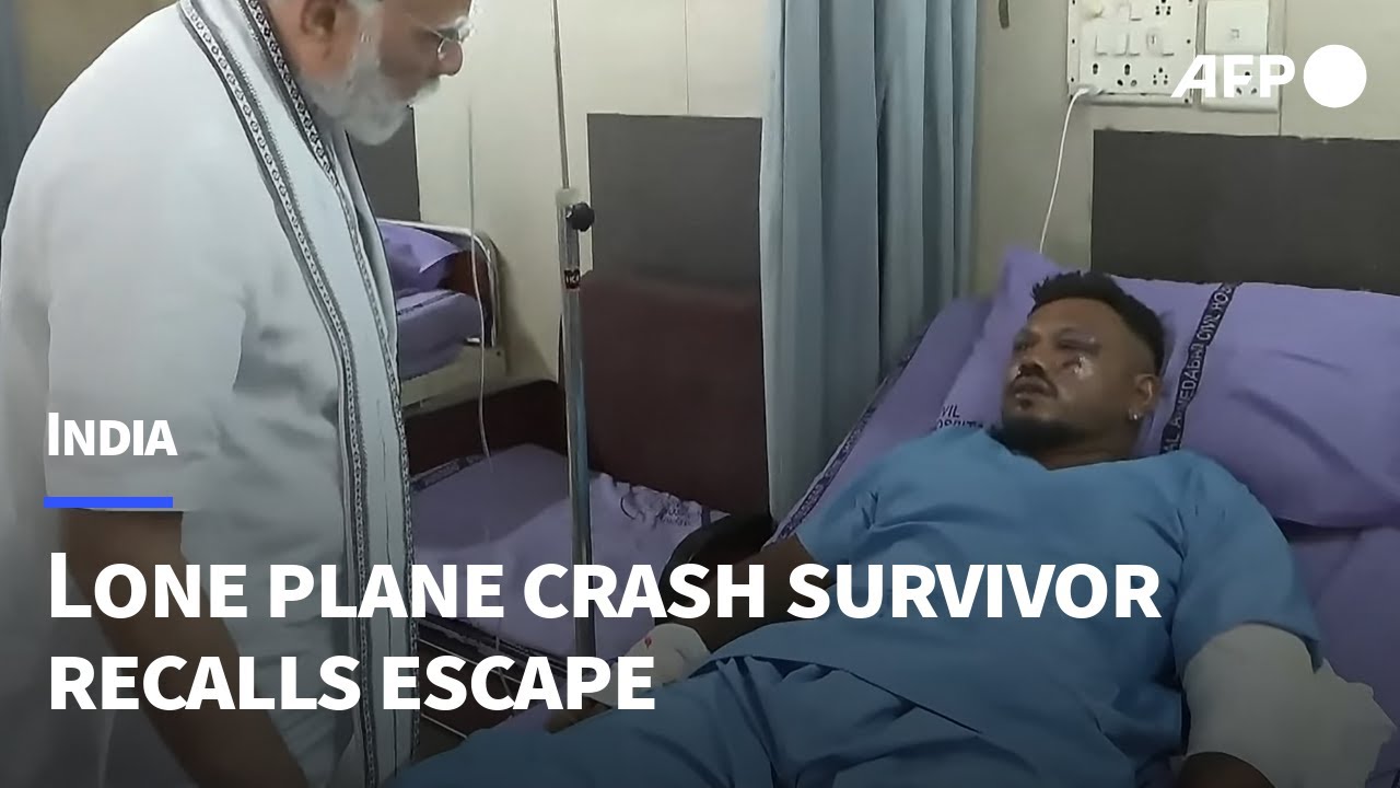 'I can't believe I came out alive': Lone India plane crash survivor ...
