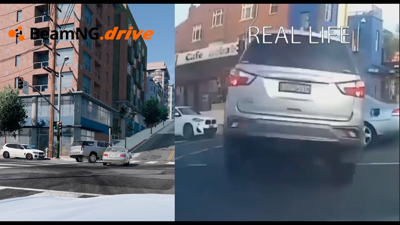 Real-Life Crashes Recreated in BeamNG.drive – Extreme Collisions! - YouTube