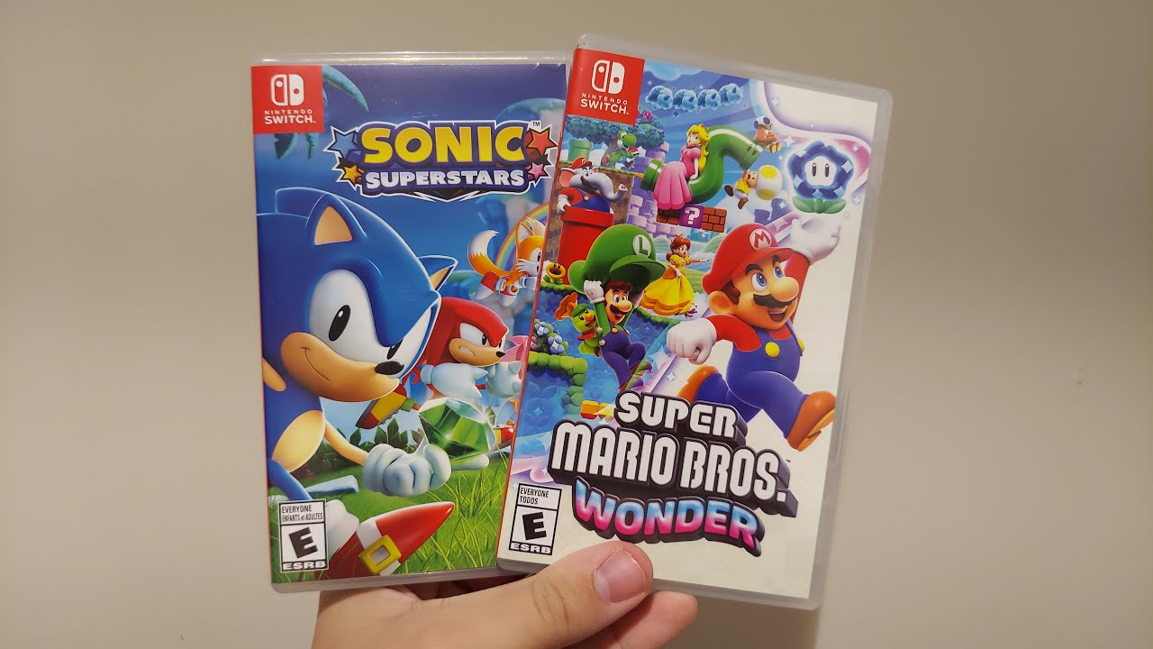 🔴 SUPER MARIO WONDER & SONIC SUPERSTARS ARE FINALLY HERE! LET'S PLAY ...