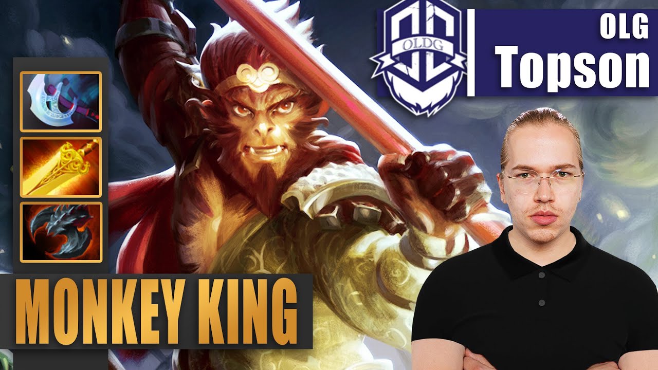 Monkey King Mid | OLG.Topson | THE LEGENDARY 2X TI WINNER MK PLAYSTYLE | 7.33c Gameplay ...
