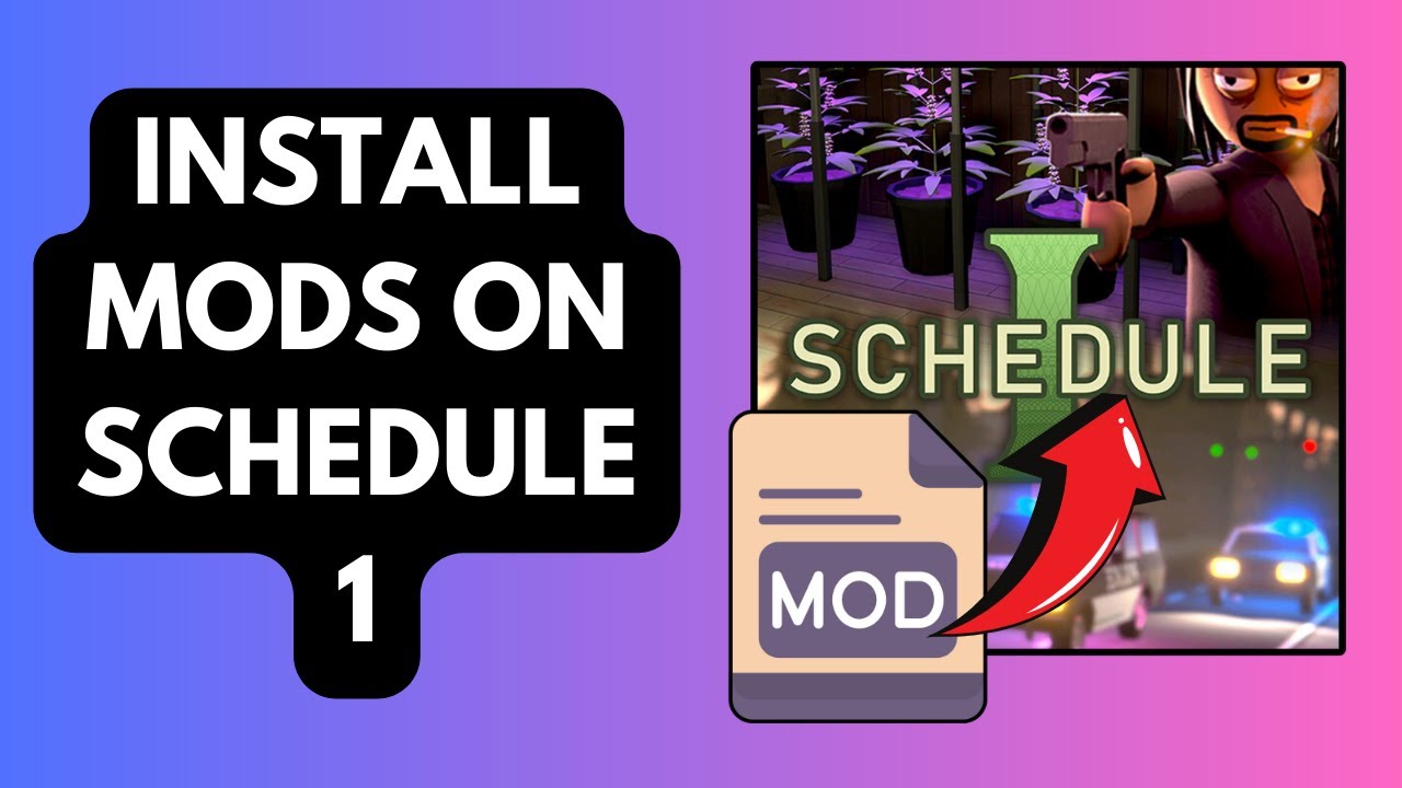 How to Install Mods on Schedule 1 (Step-by-Step Guide!) - YouTube