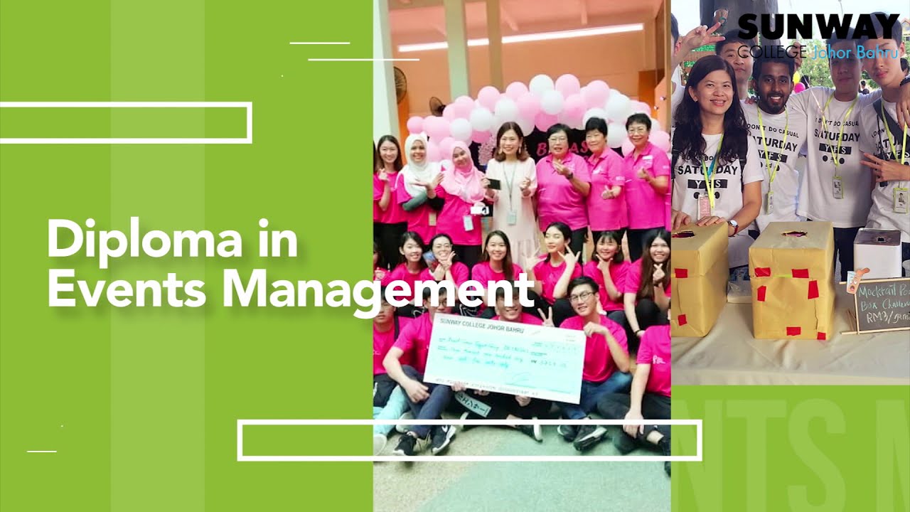 Diploma in Events Management - YouTube