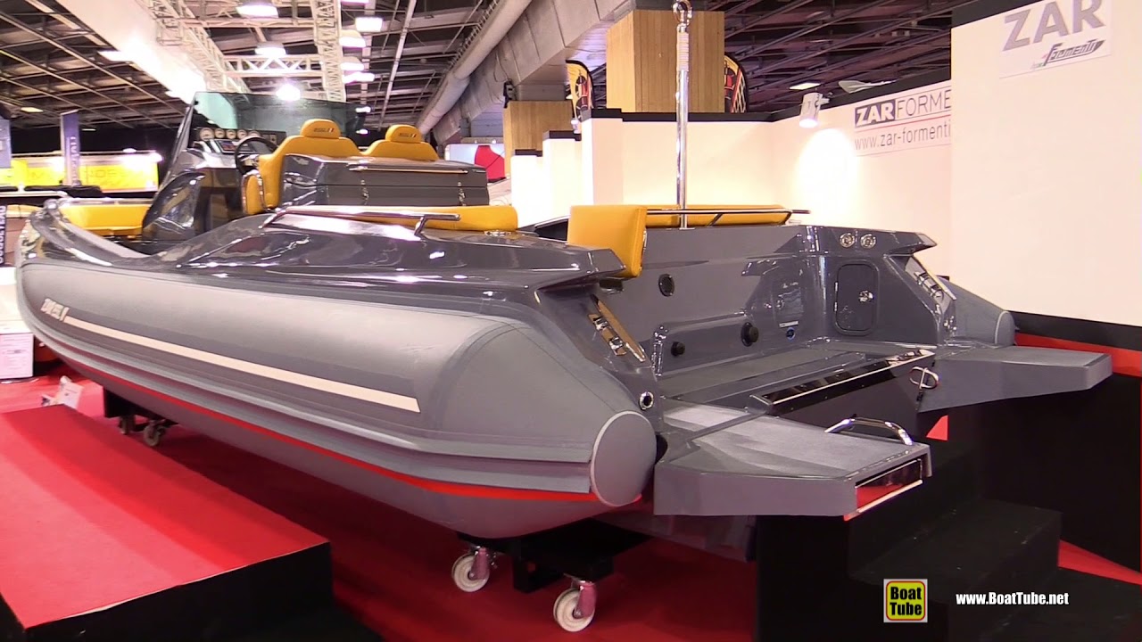 2017 ZAR 85 SL Inflatable Boat - Walkaround - 2016 Salon Nautique Paris ...