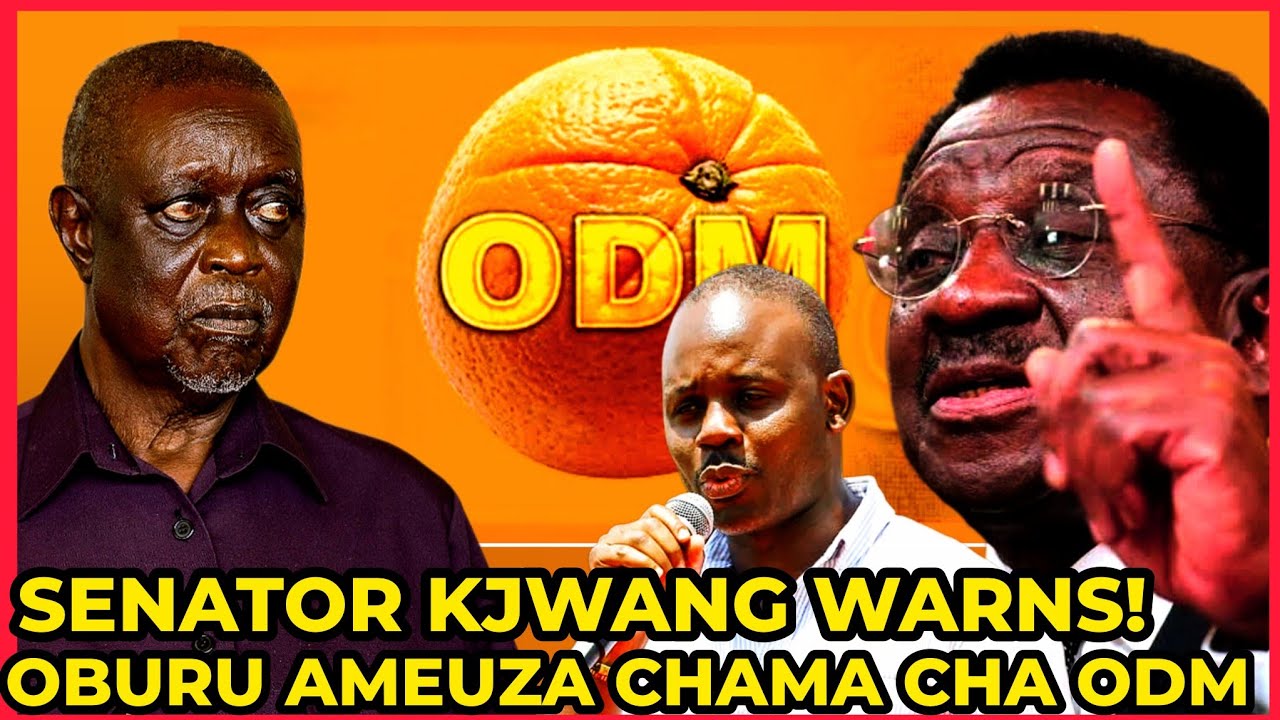 SENATOR MOSES KAJWANG EXPOSES ON JAMES ORENGO ALLEGATIONS OVER ODM ...