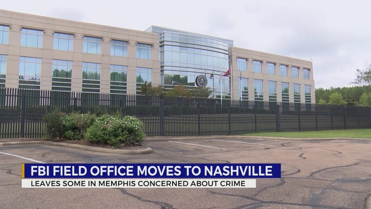 FBI field office moving from Memphis to Nashville - YouTube