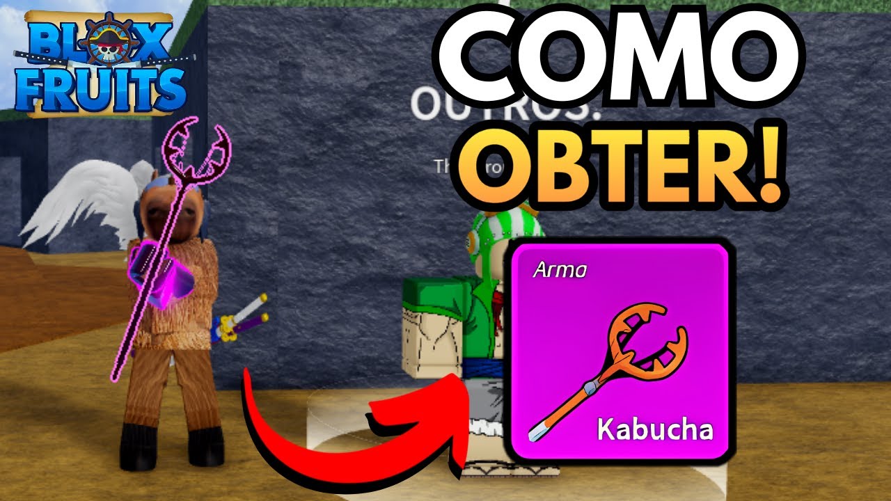 COMO PEGAR A KABUCHA NO BLOX FRUITS - YouTube