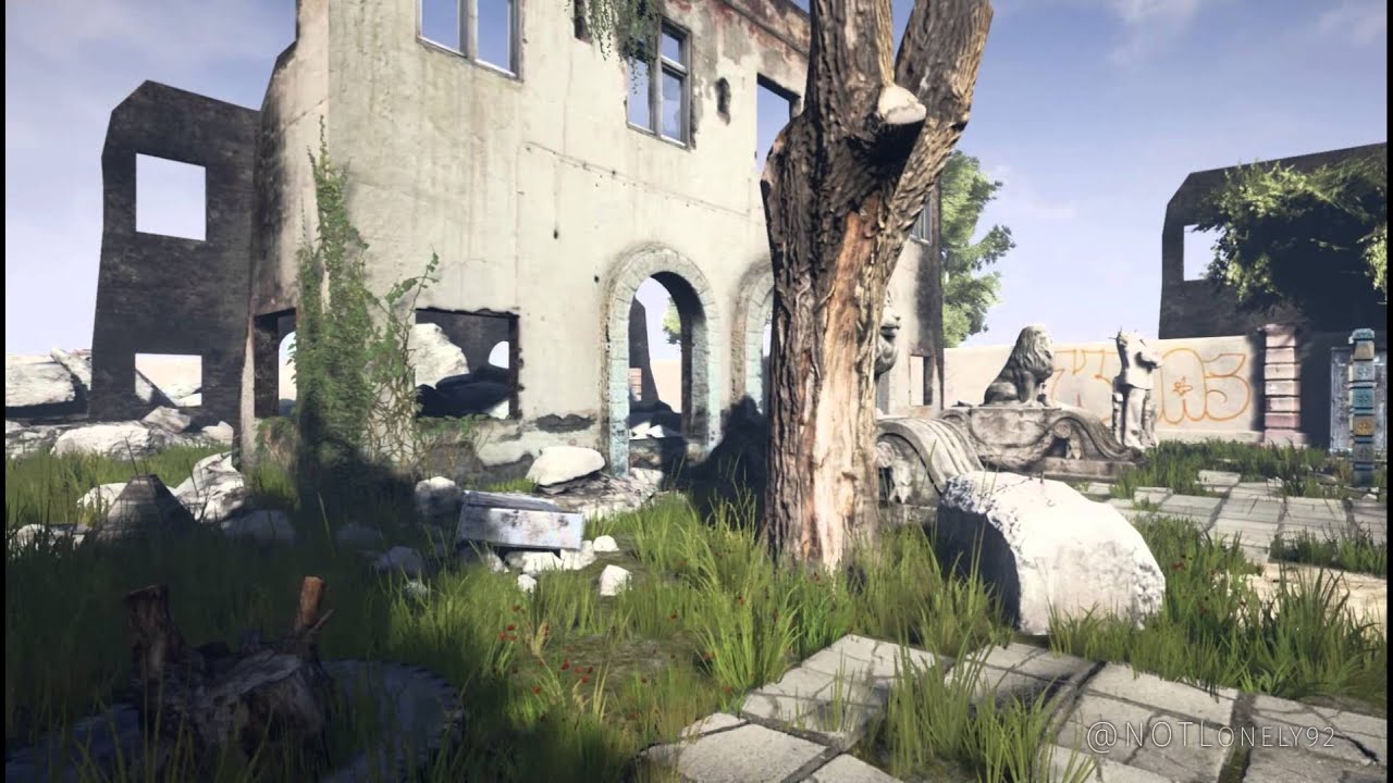 HQ Apocalyptic Environment Props UE4 - YouTube