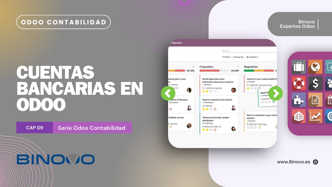 ODOO Contabilidad | Tutorial 09 📌 Cuentas bancarias en Odoo - YouTube