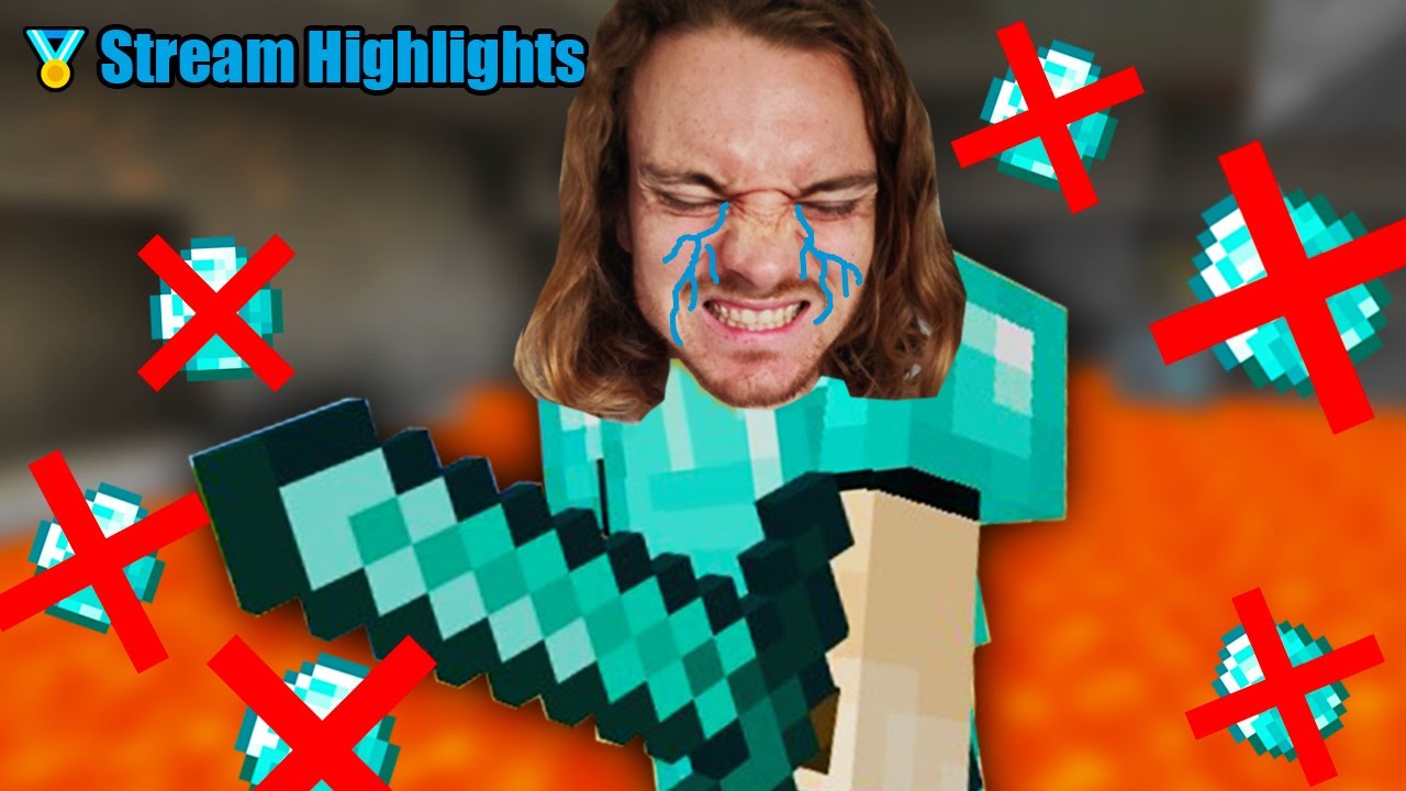 Not Finding Diamonds in Minecraft - Sad Moments - YouTube