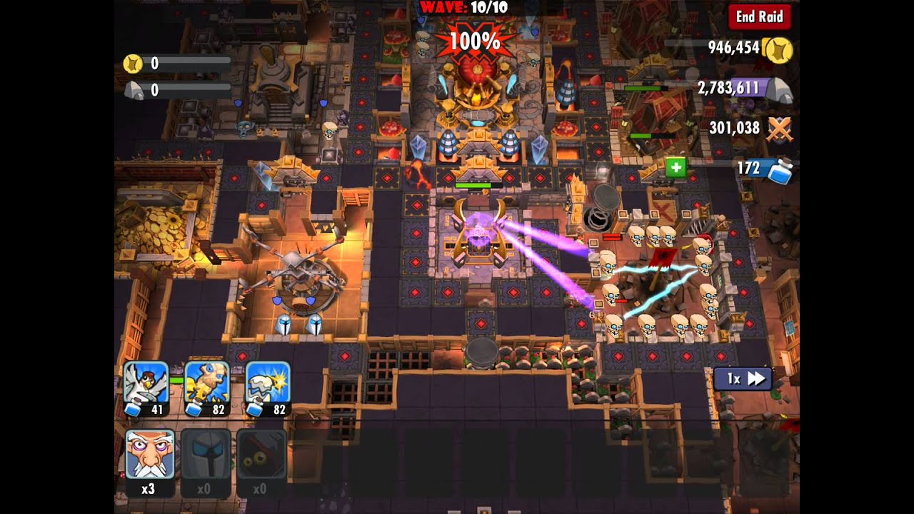 2015-03-06 Dungeon Keeper Exclusive Survival Raid (Sacrificial Rooms ...