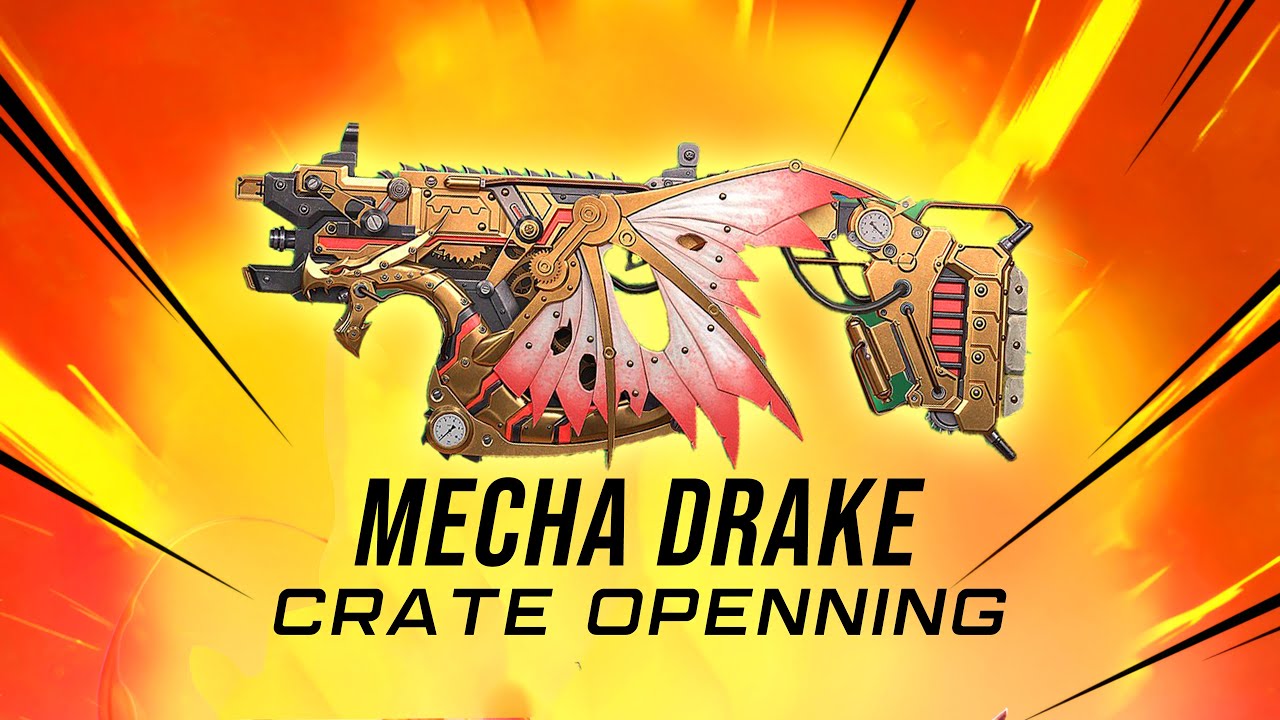 Mecha Drake 6K UC Crate Opening | BGMI - YouTube