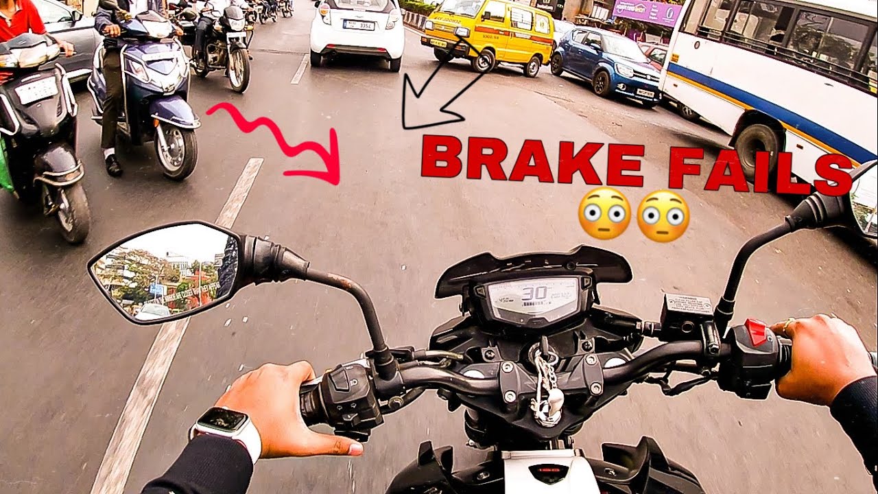 BRAKE FAILS - YouTube
