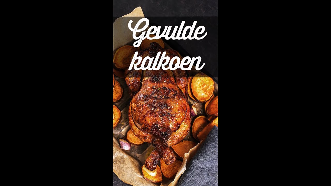 Tutorial: gevulde kalkoen. - YouTube