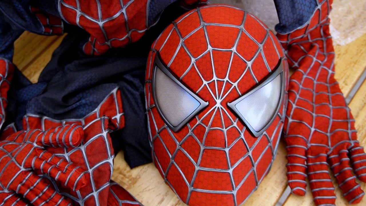 Spider-Man Movie Suit UNBOXING - Perfect Costume Replica - YouTube