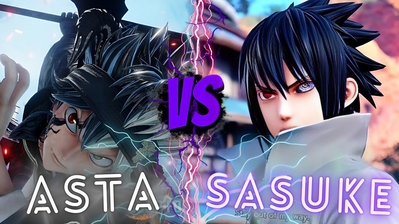 ASTA VS SASUKE BATTLE JUMP FORCE GAMEPLAY FIRST ROUND" TOURNAMENT OF ...
