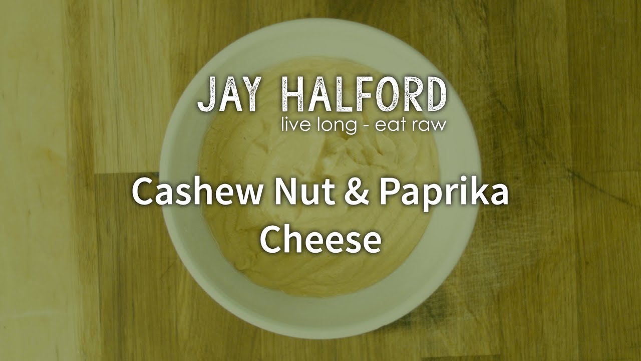 Simple and Quick Activated Raw Vegan Cashew Nut Cheese Recipe. - YouTube