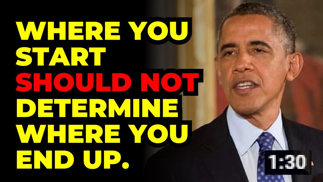 BARRACK OBAMA'S QUOTES (We are the change that we seek) - YouTube