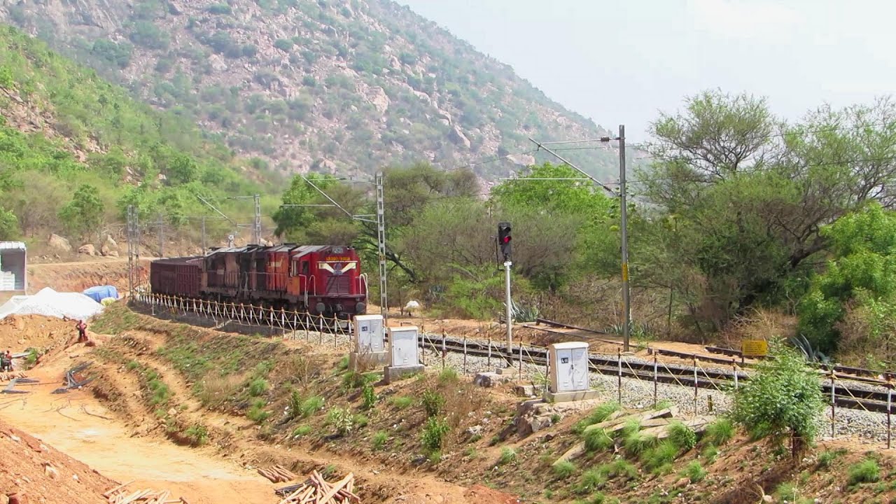 [Full HD] "SHAKTI" ALCO powered BOST HS Freight Rake - Indian Railways ...