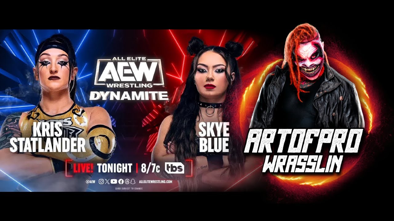 Kris Statlander vs. Sky Blue | AEW Dynamite (28/02) | Highlights by ...