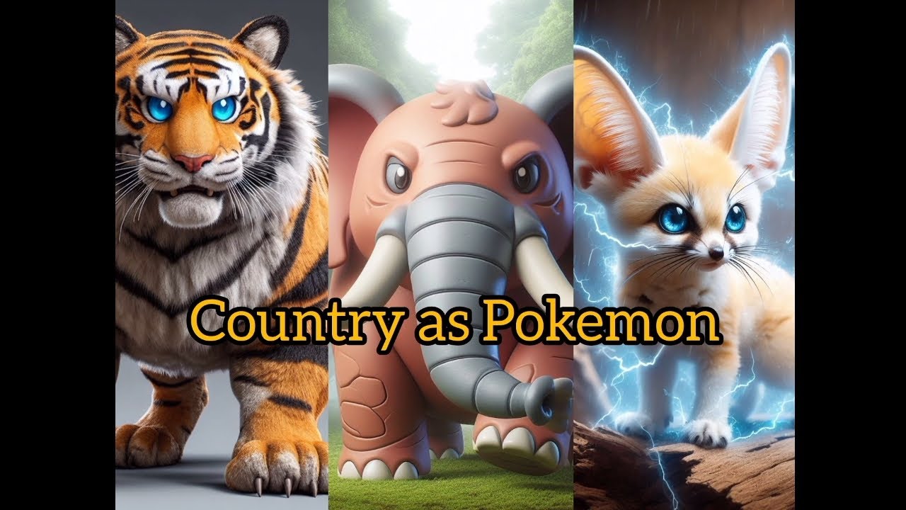 Country as Pokemon #country #pokemon #ai - YouTube