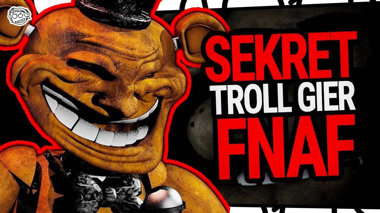 Po Co Były Troll Gry Five Nights at Freddy's? | FNAF DETEKTYW - YouTube