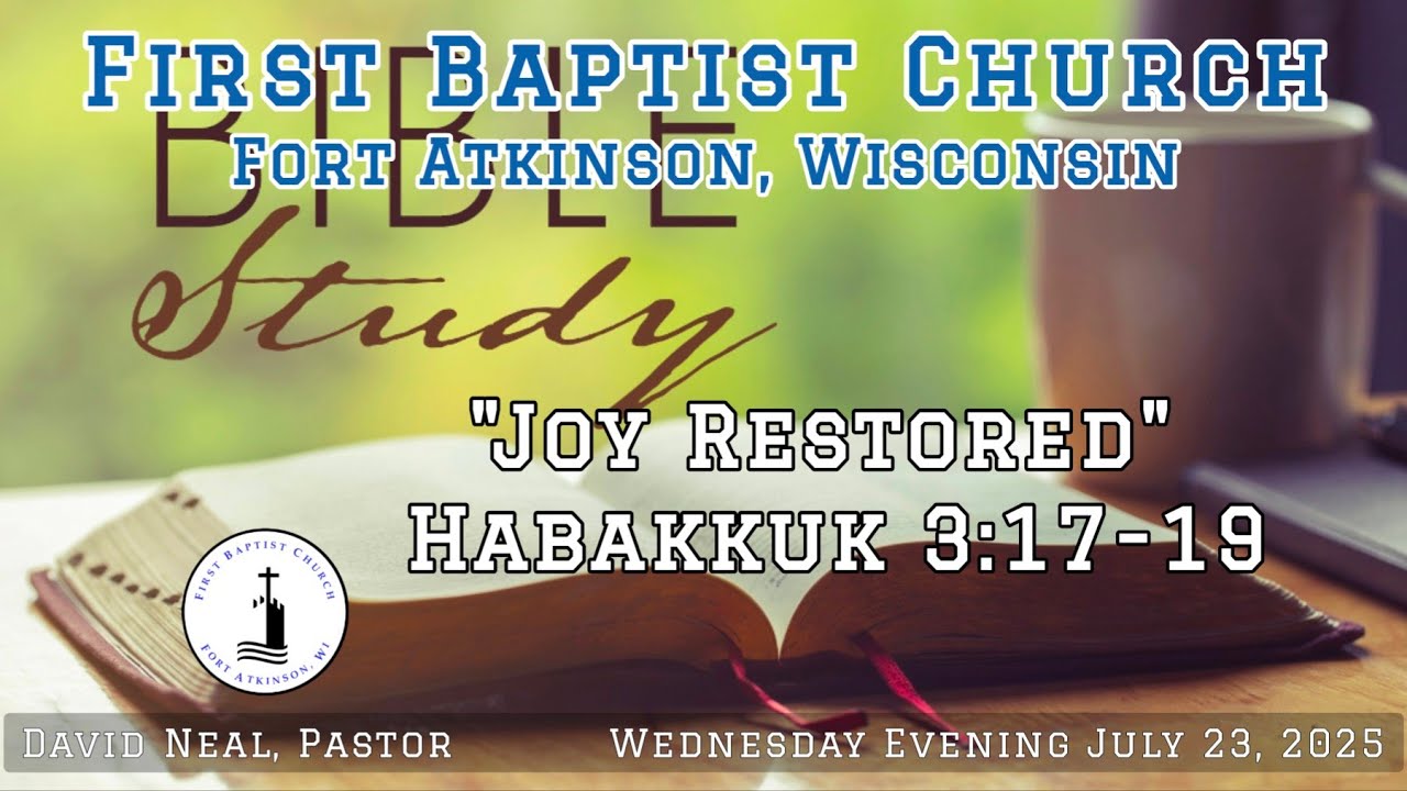 "Joy Restored" - Habakkuk 3:17-19 - YouTube