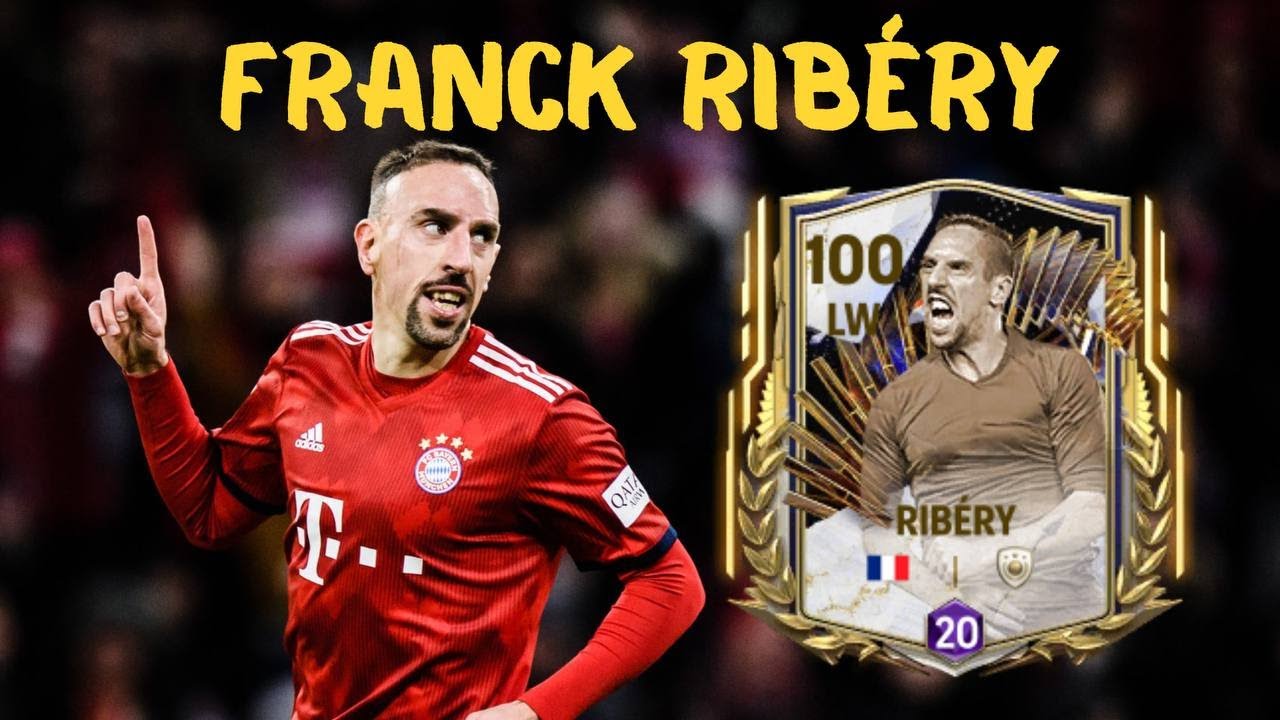Franck Ribéry 97 Team of The Season Icons Player TOTS Fc Mobile - YouTube