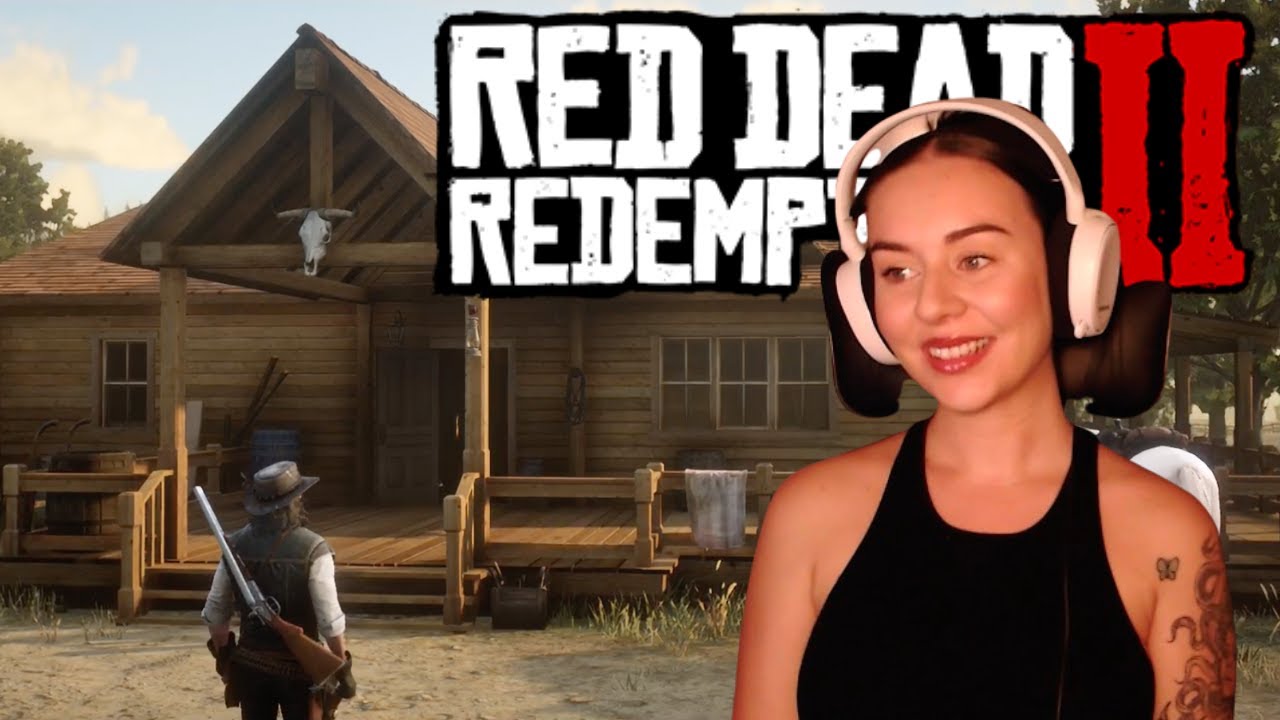building a house - red dead redemption 2 | part 34 - YouTube