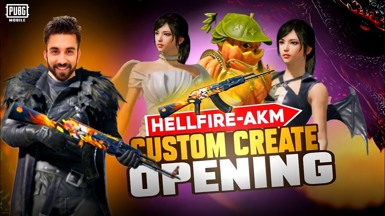 AKM HELLFIRE Custom Crate Opening || KG DAKKU - YouTube