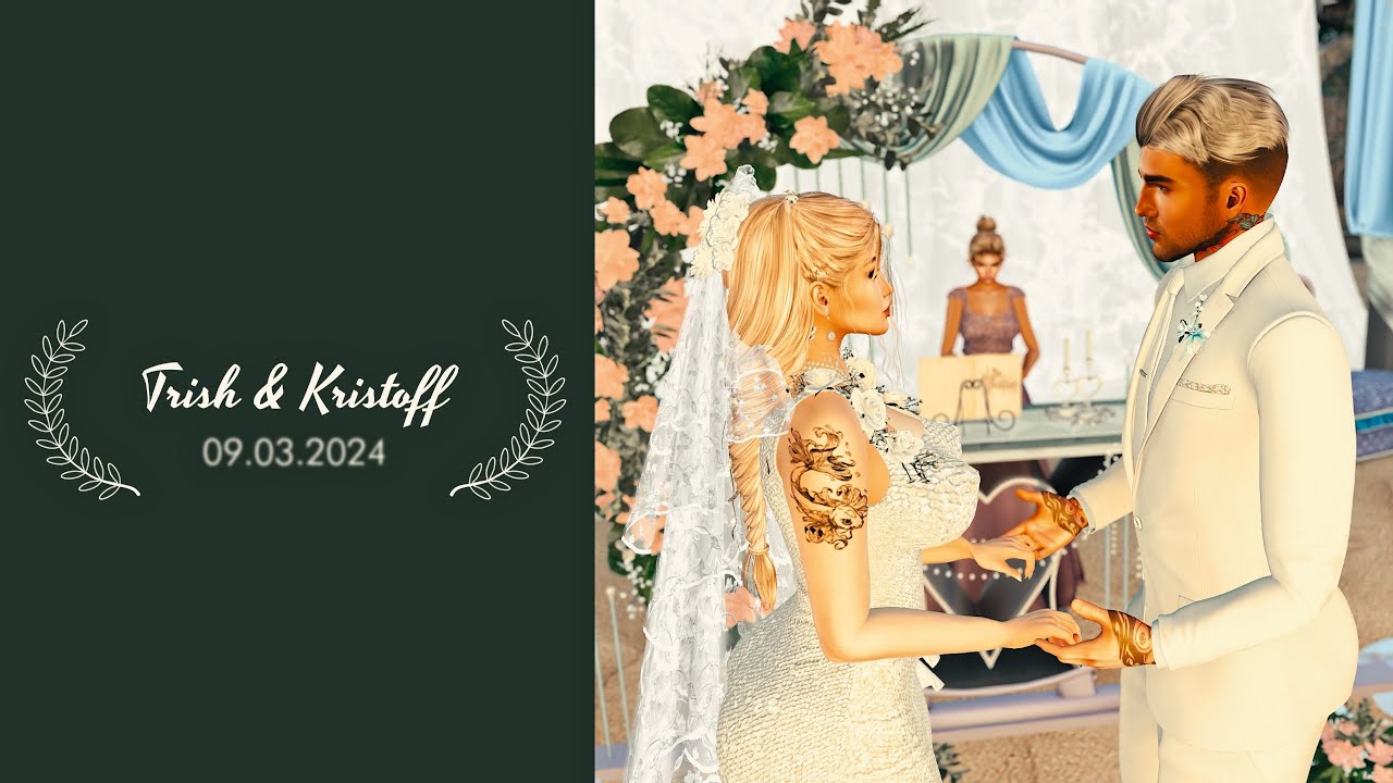 The Wedding of Trish & Kristoff in Second Life - YouTube