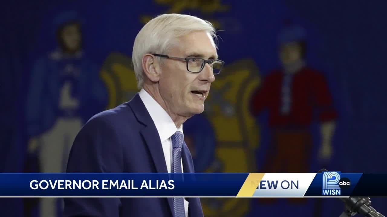 Report Says Gov Tony Evers Used Alternate Email Under Name Of Hall Of