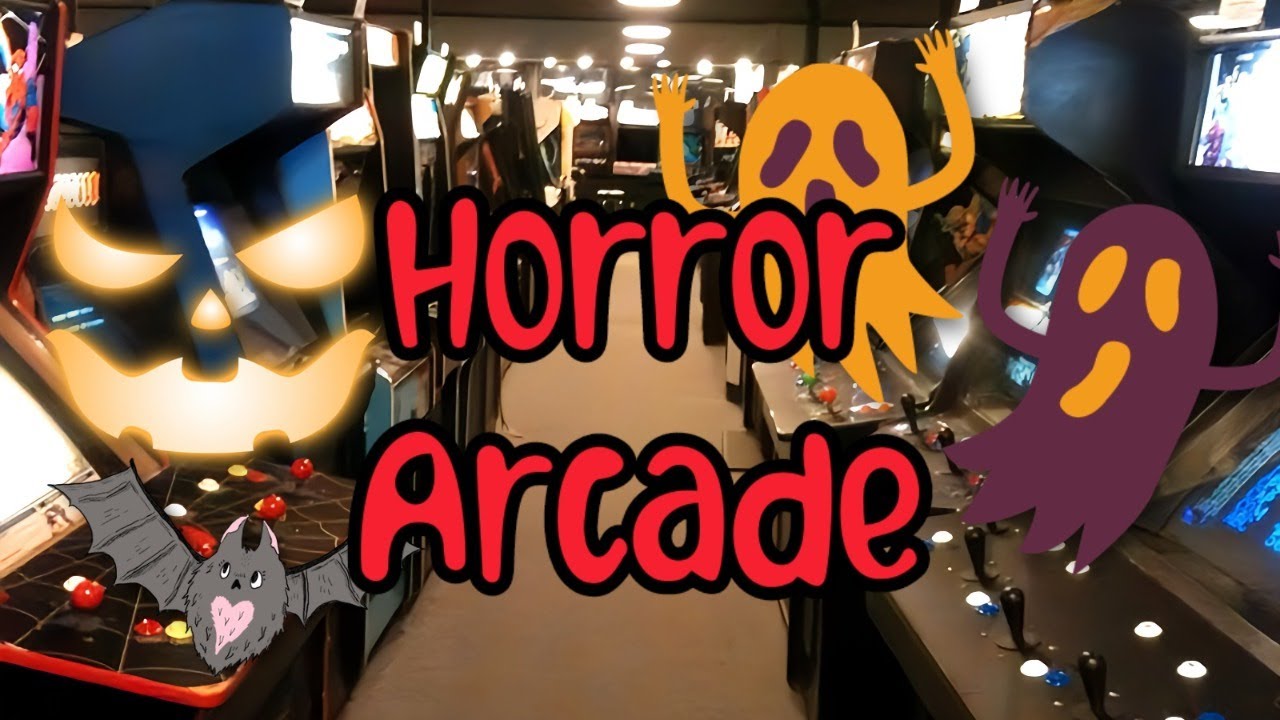 Retro Horror Arcade Games Live Play - YouTube