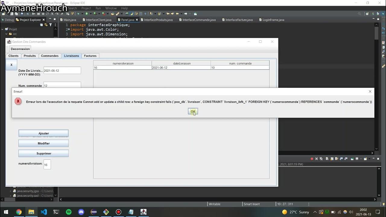 Java Swing Crud Project Youtube
