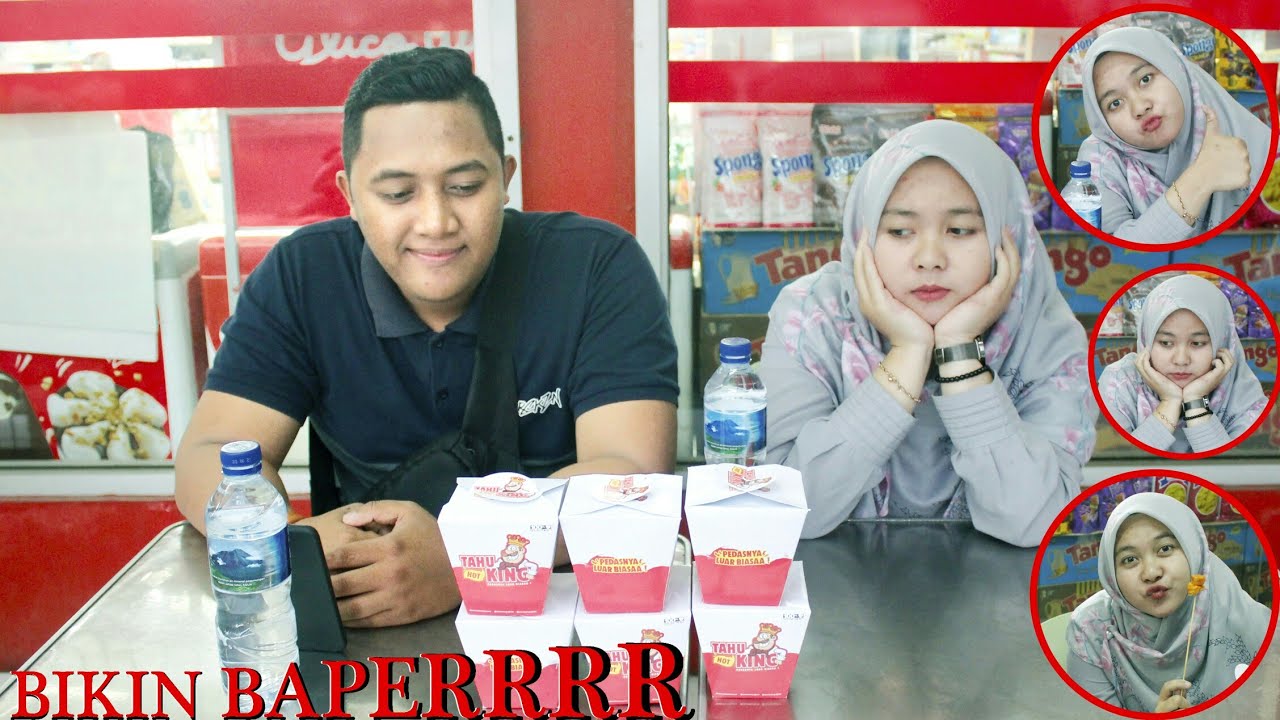 MUKBANG!! 6 BOXS TAHU HOT KING SAMPE BAPER CHALLNGE - YouTube