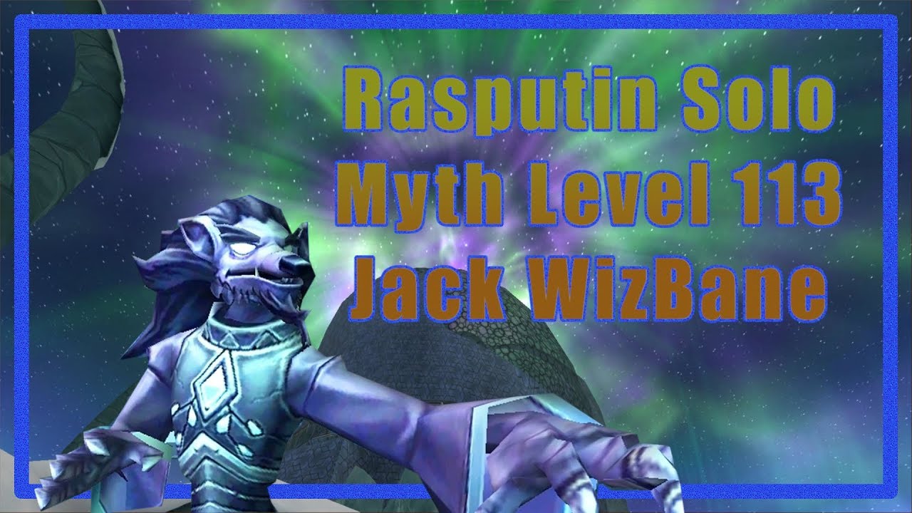 Wizard101 - The Rat/Rasputin Solo - Level 113 Myth - YouTube