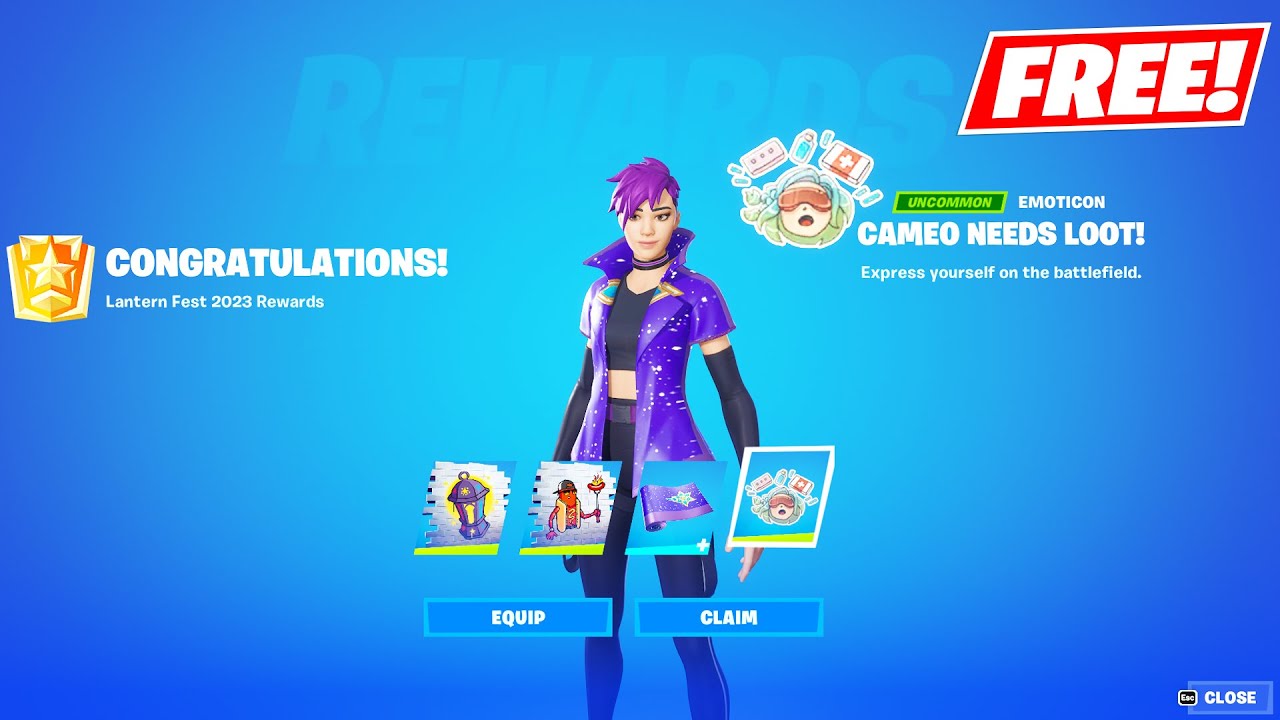 *NEW* Lantern Fest Free Rewards..! Fortnite - YouTube