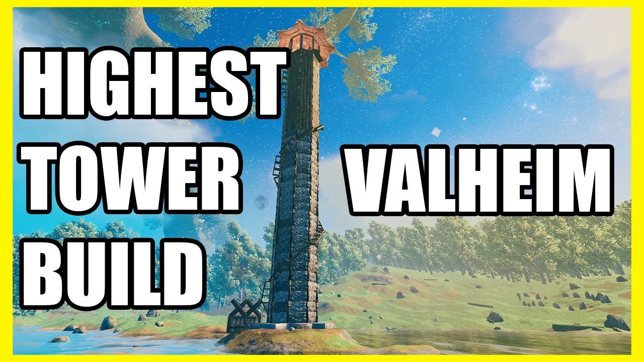 How to Build The Highest Tower in Valheim - YouTube