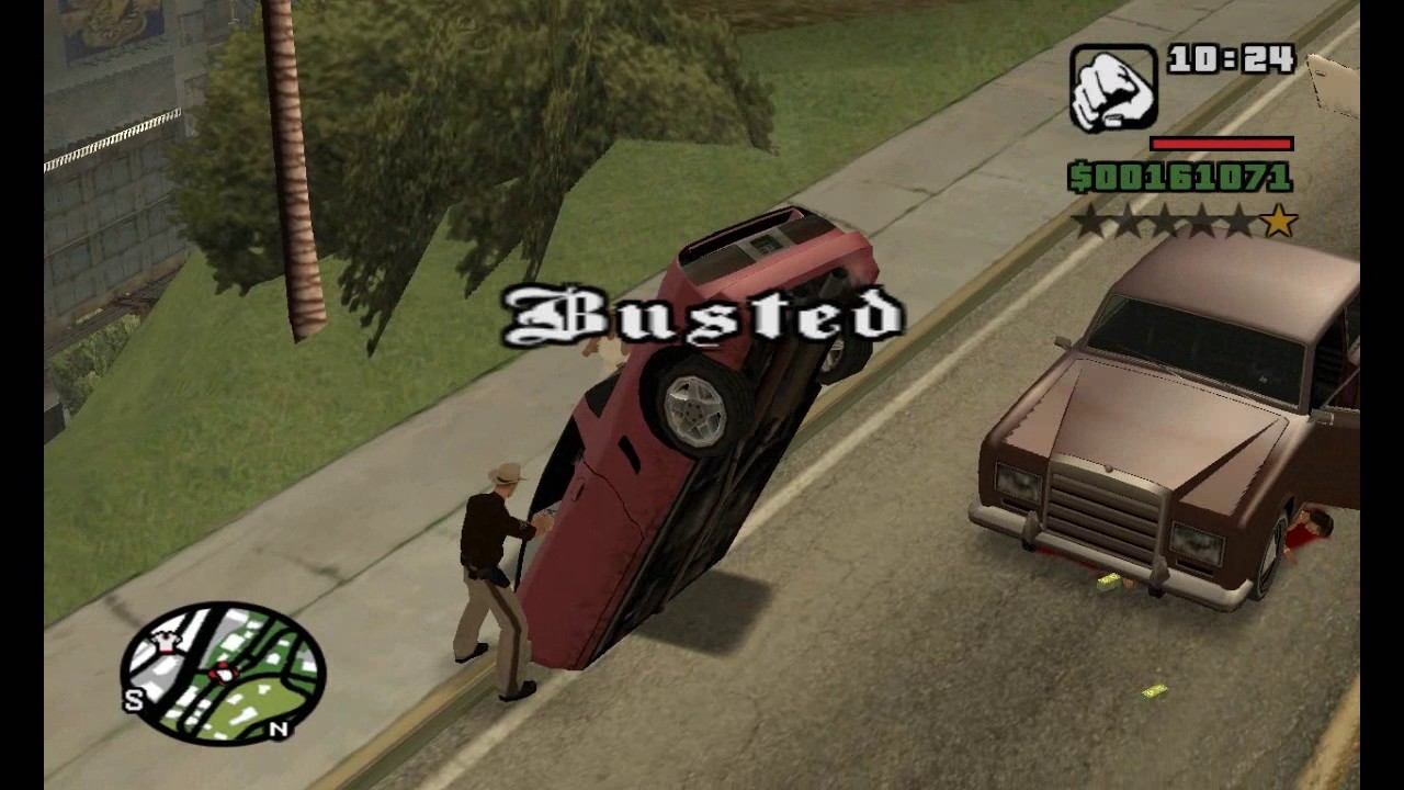 GTA SA - Busted/Wasted, part 4 - YouTube