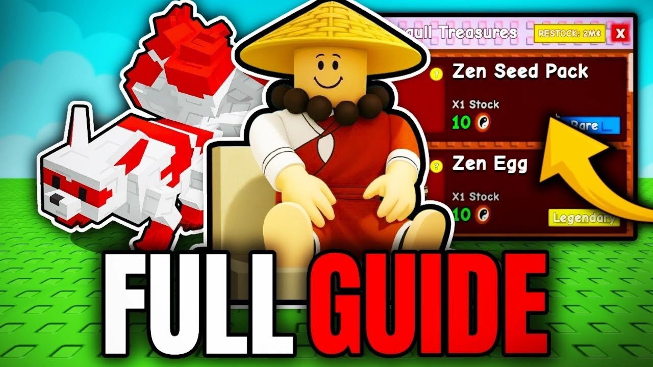 New ZEN UPDATE in Grow a Garden Roblox - YouTube