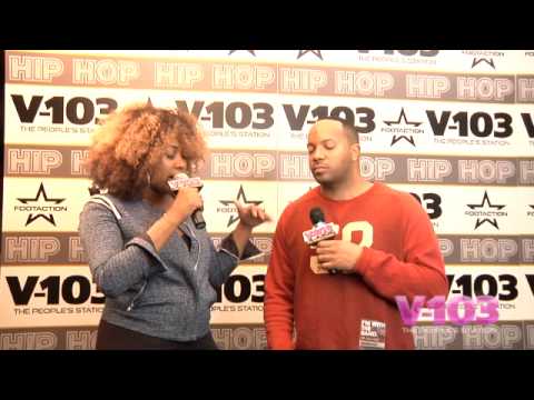 Jason Geter At The V-103 Hip Hop Conference With Ramona DeBreaux