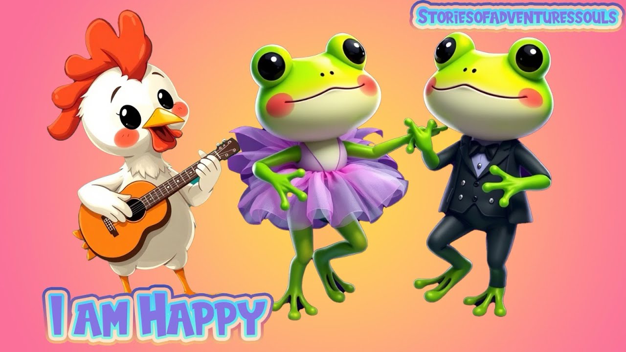 I Am Happy! Dance Party for Kids, Clap Dance Freeze, Jump, Shake ...