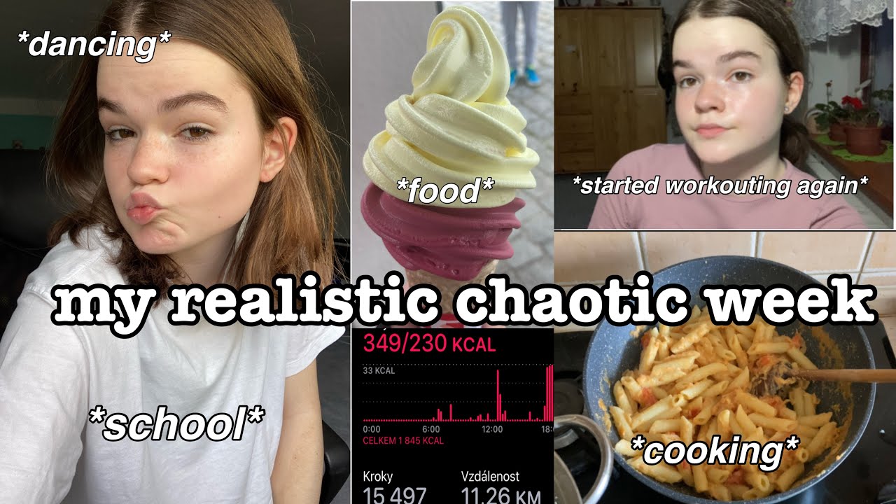 my realistic chaotic week - YouTube