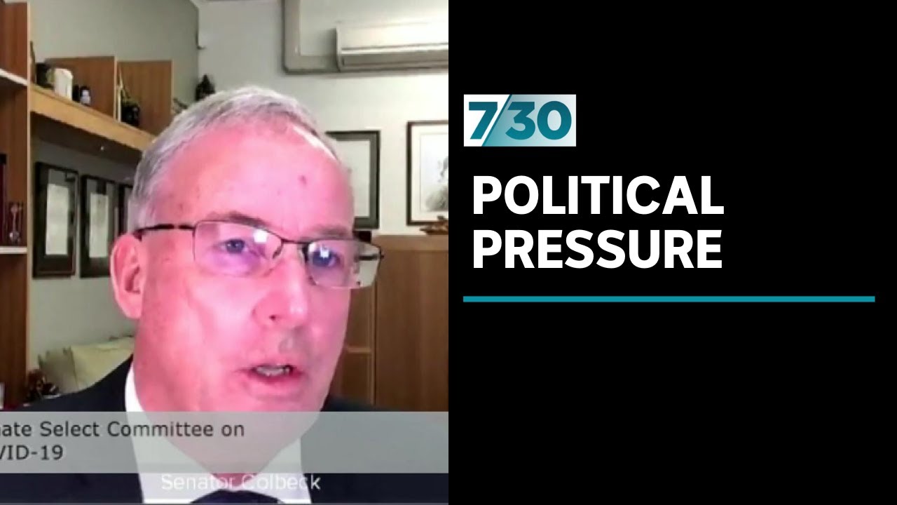 Labor increases pressure on Aged Care Minister Richard Colbeck | 7.30 ...