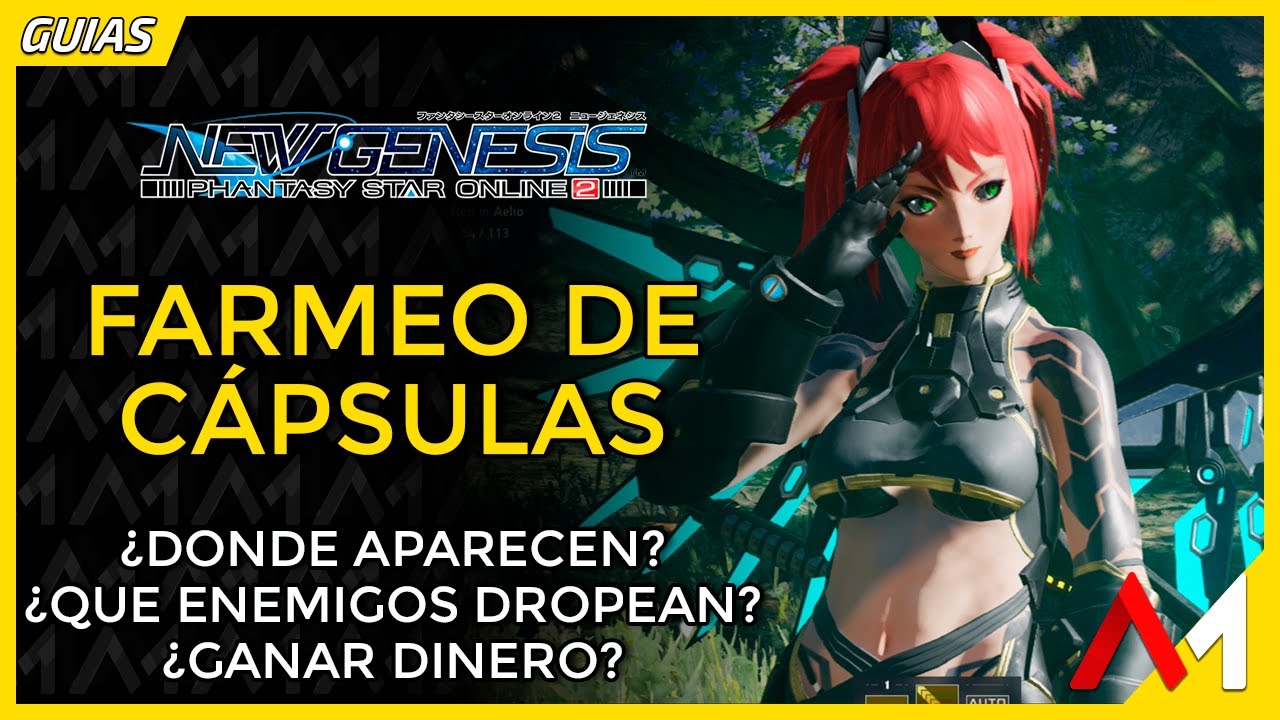 Phantasy Star Online 2 New Genesis - Donde Farmear los distintos tipos ...